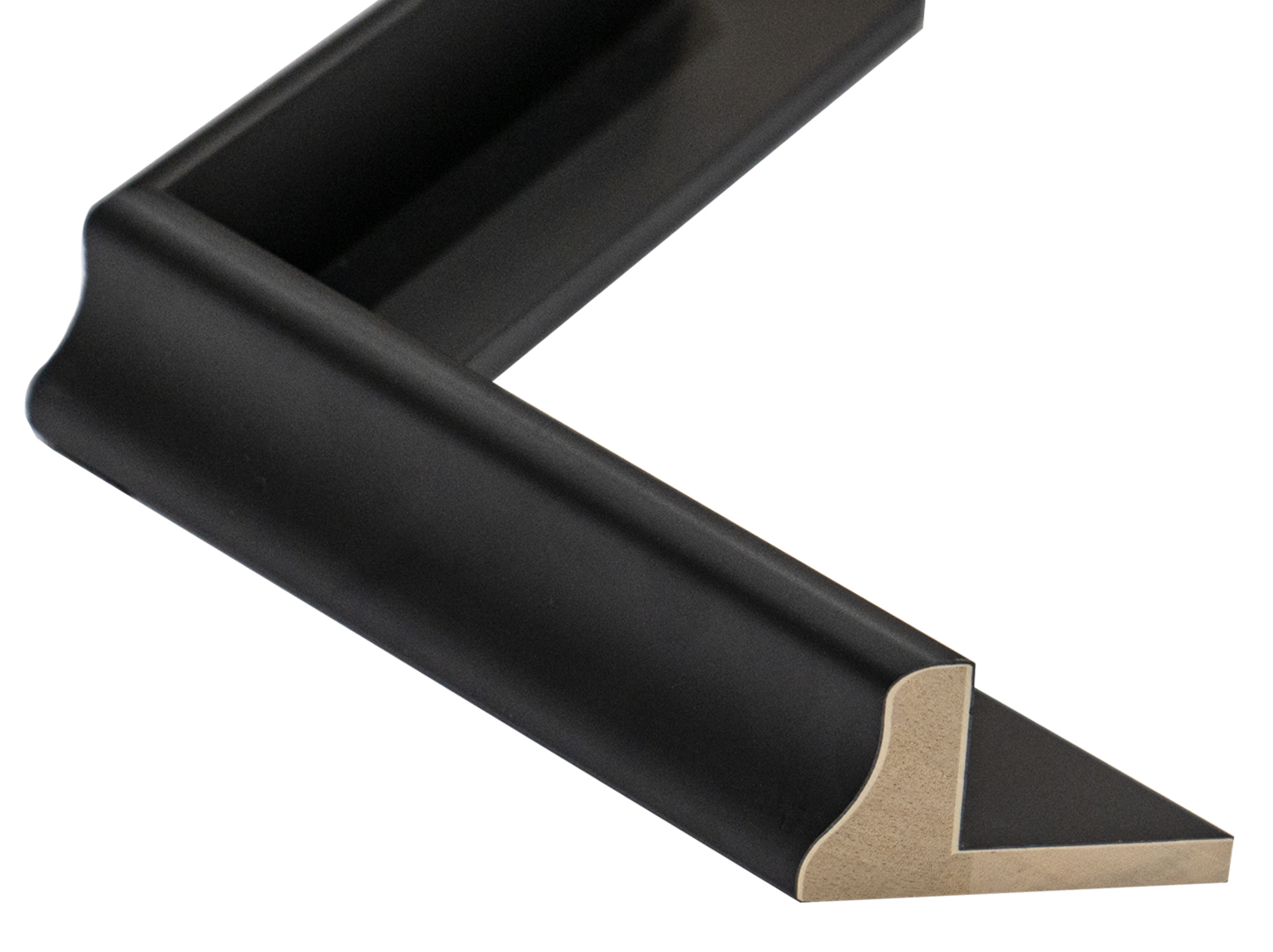Gemini Wood Moulding - BLACK FLOATER G-7551