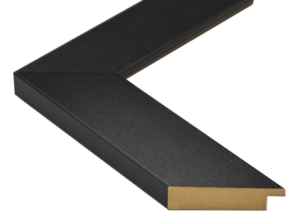 Gemini Wood Moulding - SATIN BLACK FLAT MDF