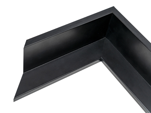 Studio Moulding - 2 5/8" H Matte Black Floater G-20101